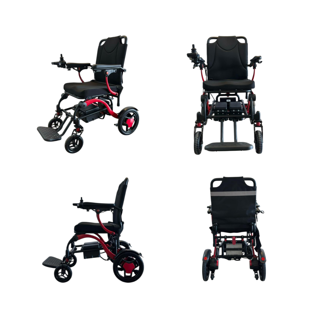 [𝐌𝐃𝐀 𝐀𝐏𝐏𝐑𝐎𝐕𝐄𝐃] MEDIHUB Premium Electric Wheelchair - 120KG - 150KG (EC – Medihubmy