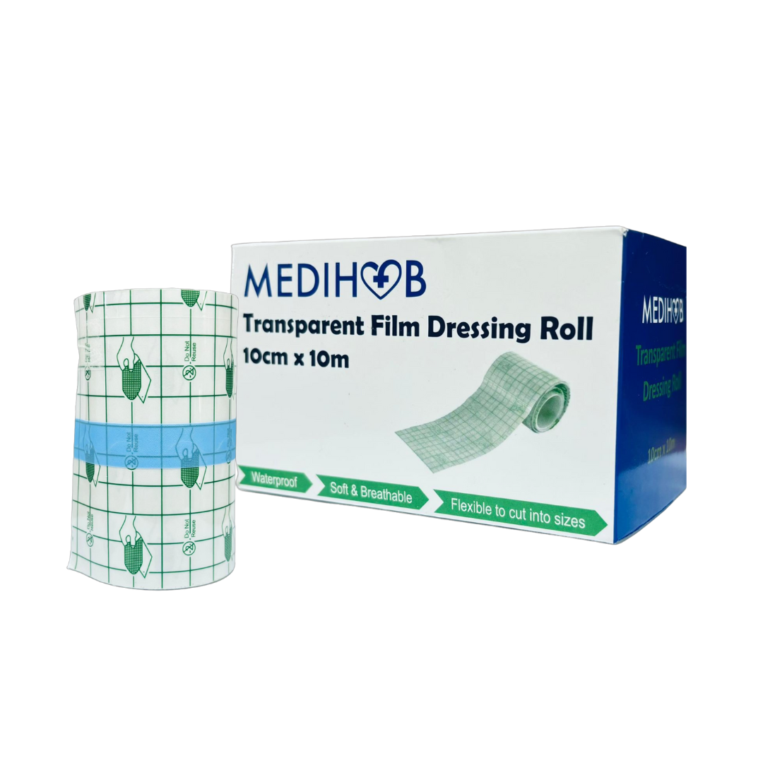 MEDIHUB Transparent Film Dressing Roll 10cm x 10m (1 unit) – Medihubmy