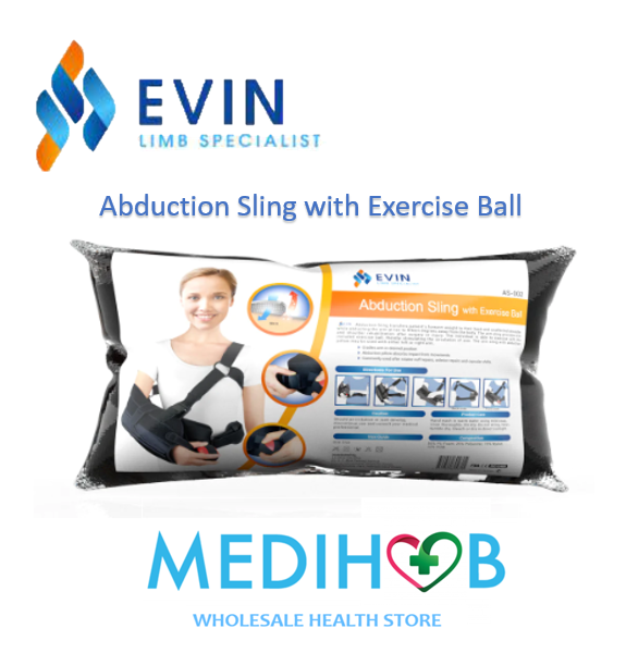 Evin Abduction Sling with Exercise Ball Arm Sling - Post Operation Pil ...