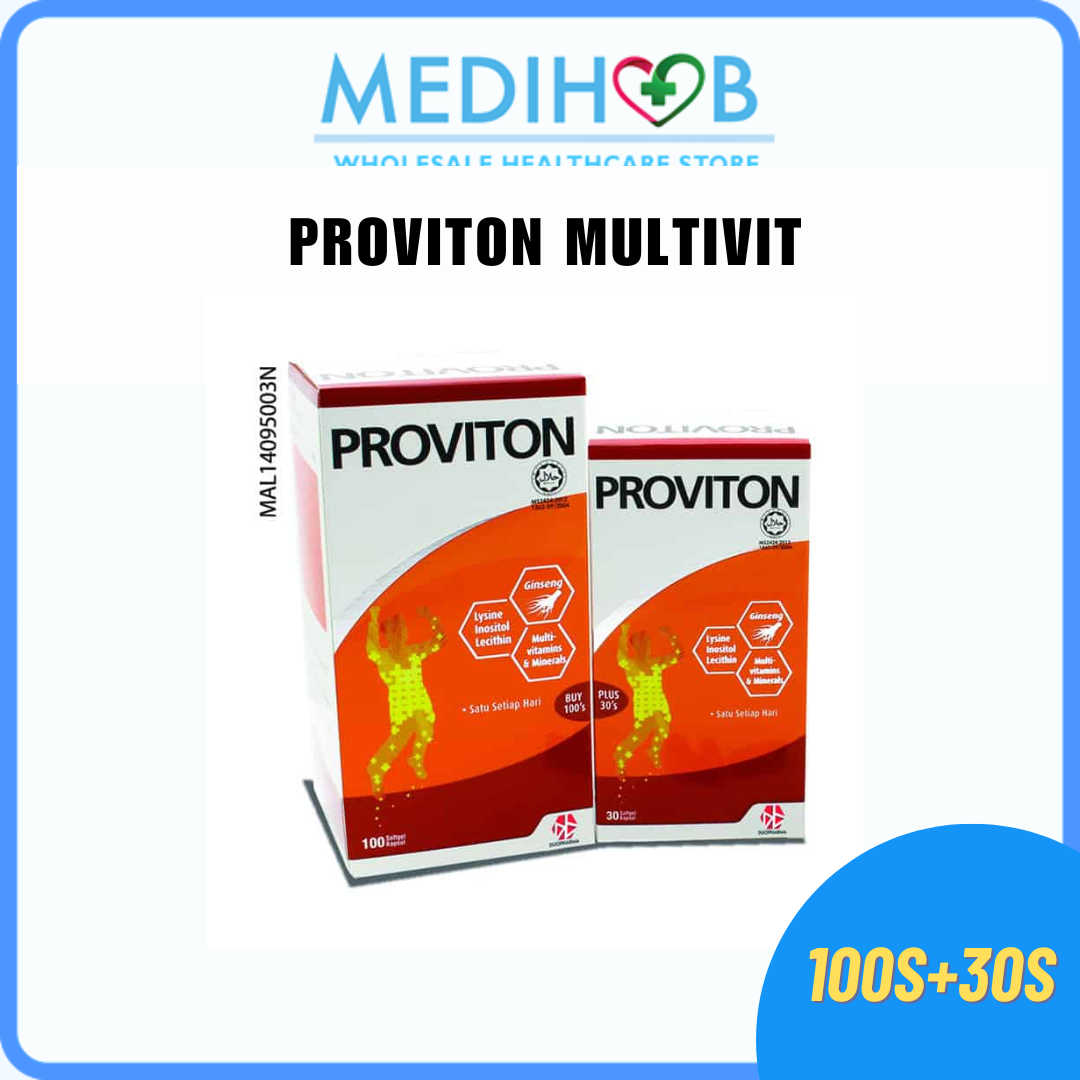 [ENERGY BOOSTER] Proviton (100's + 30's) EXP10/2026 – Medihubmy