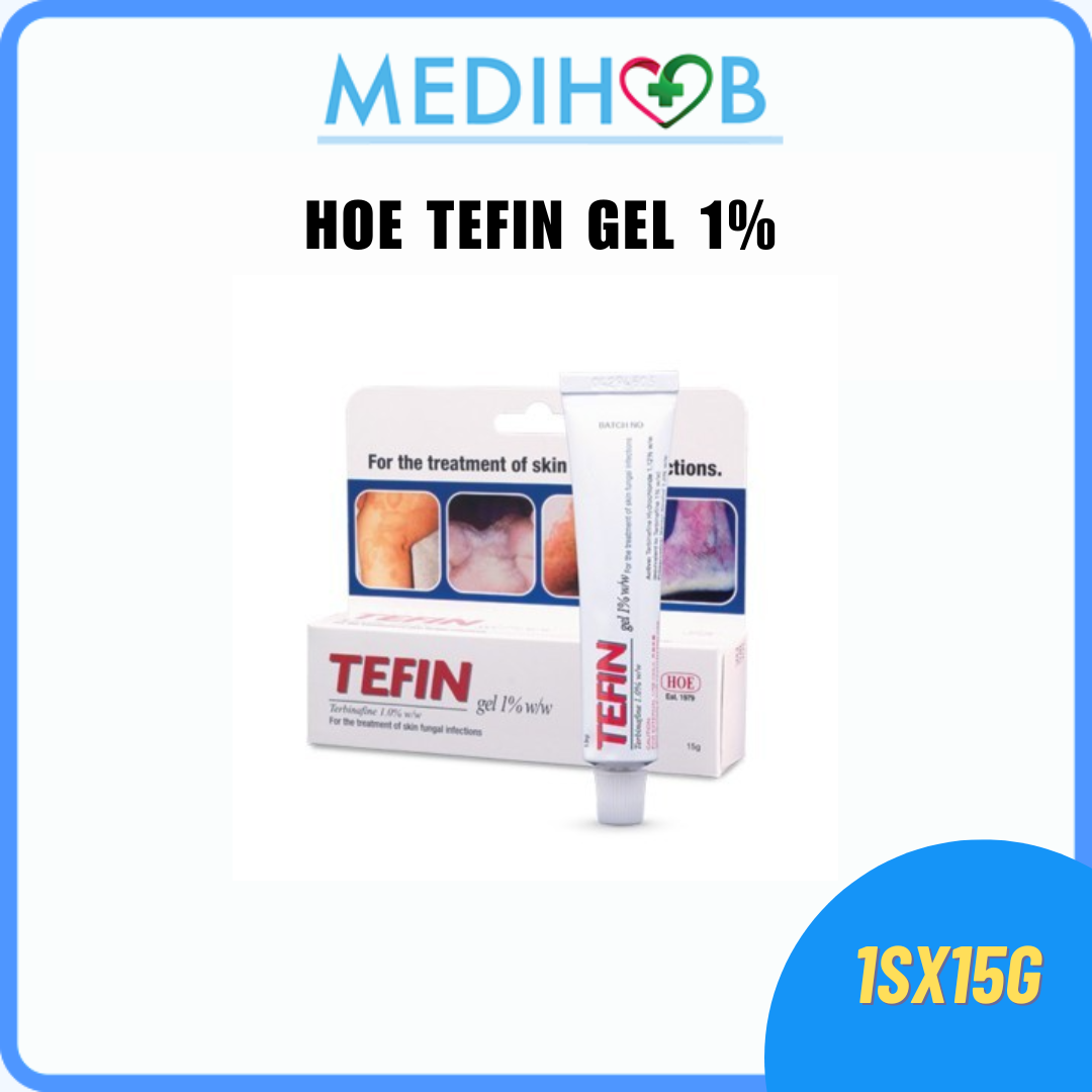HOE Tefin Gel Terbinafine 1% 15g – Medihubmy