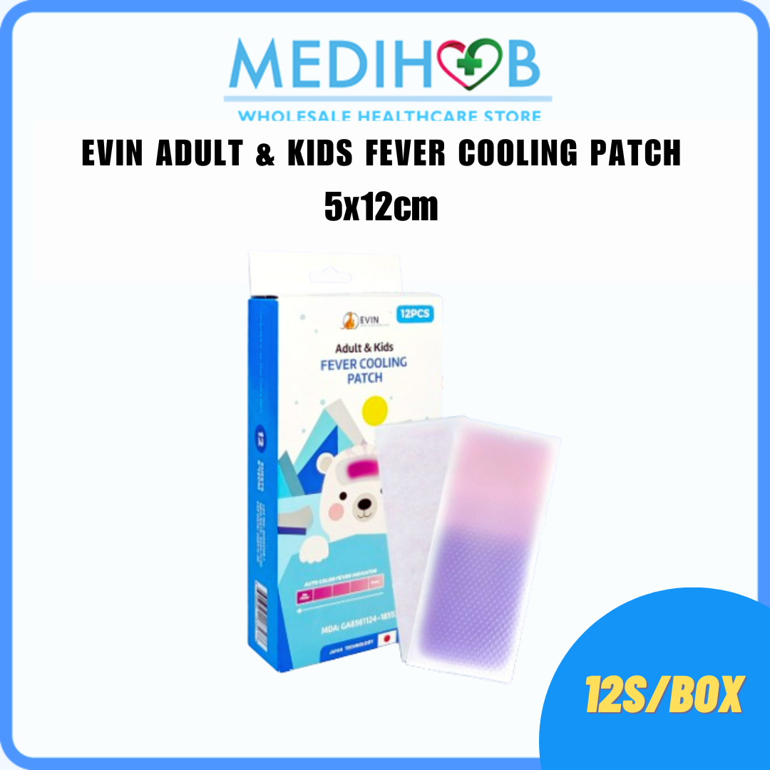 EVIN Fever Cooling Patch Fever Cooling Gel Patch Cool Fever Patch Migr ...