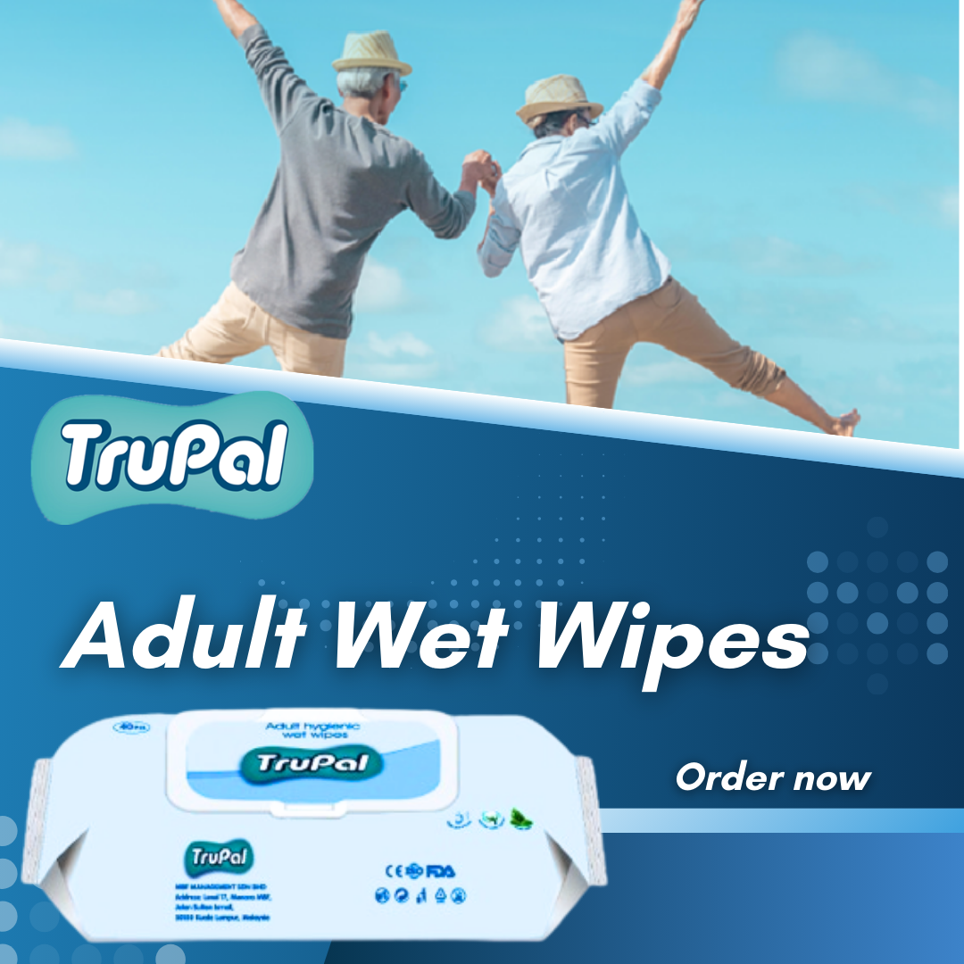 Trupal Adult Hygienic Wet Wipes 40PCS/Pack – Medihubmy